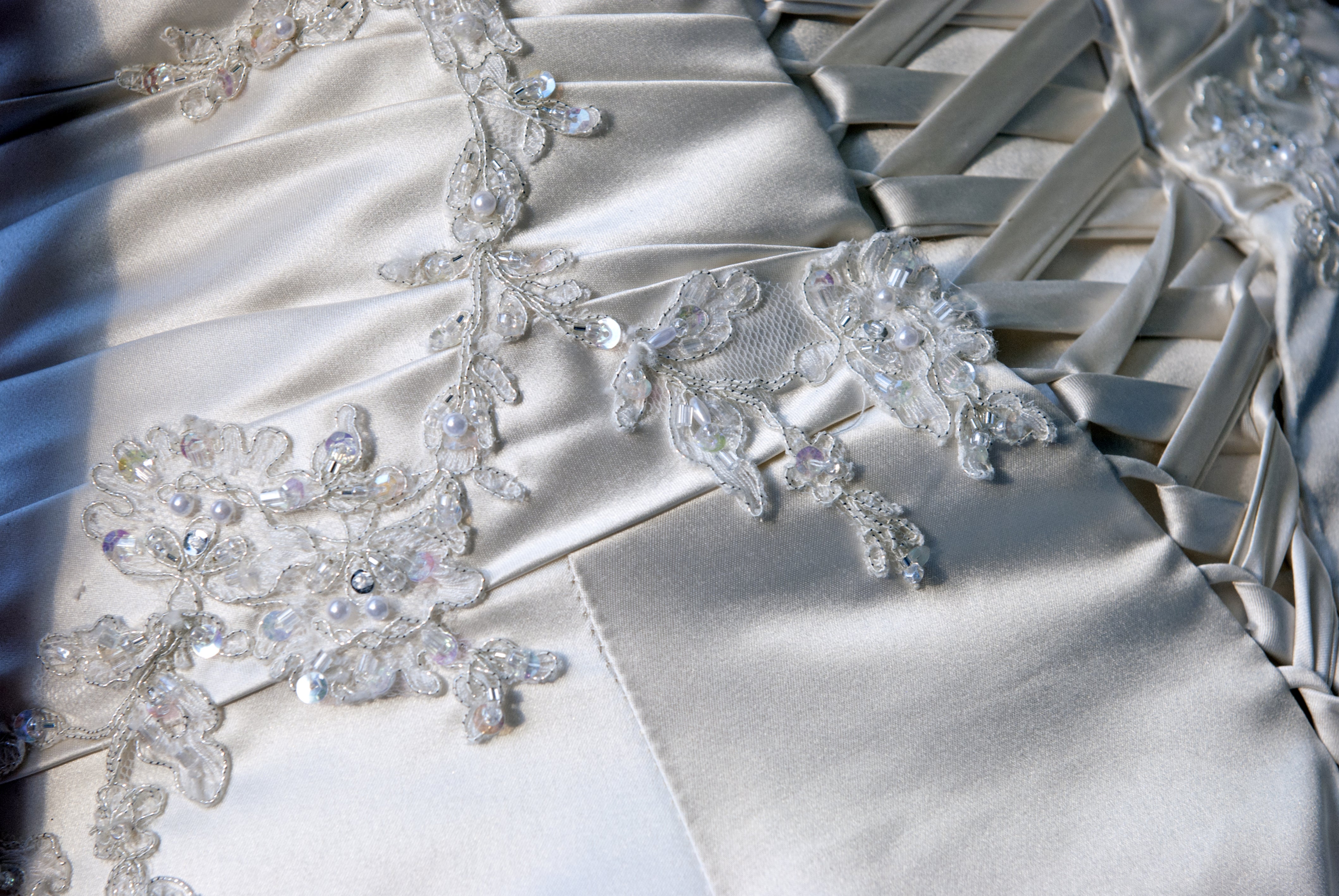 Expert Wedding Dress Cleaning Without a Presentation Box – Crystal ...