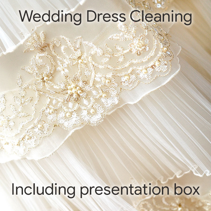 Bridal Dress Dry Cleaning in the UK – Crystal Clean Bridal