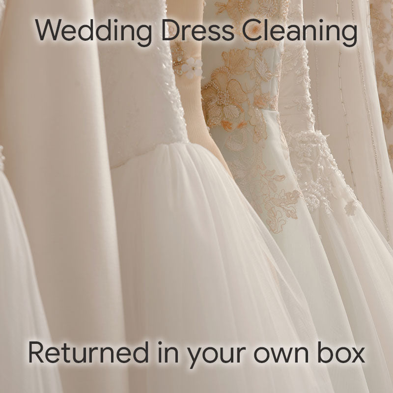 Bridal Dress Dry Cleaning in the UK – Crystal Clean Bridal